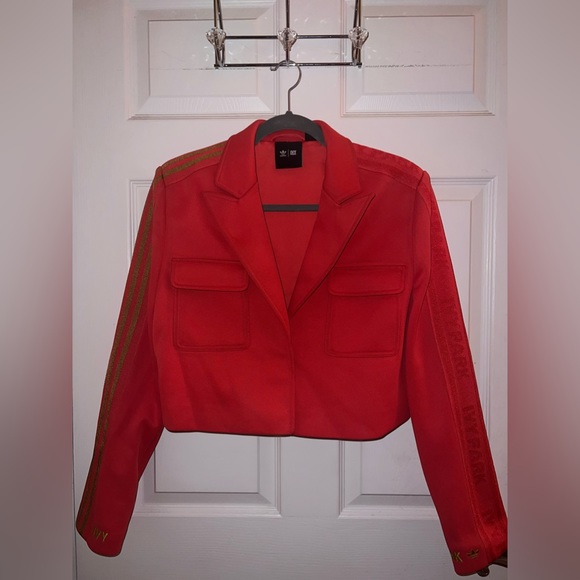 IVY PARK | Pants & Jumpsuits | Ivy Park X Adidas Coral Crop Structured ...